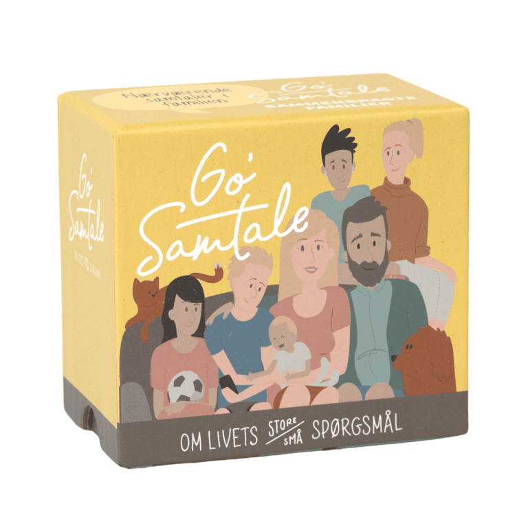 Samtalekort til Sammenbragte Familier fra Go' Samtale