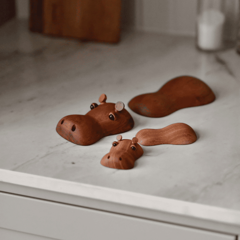 FableWood - Flodheste (Rosa og Hubert)